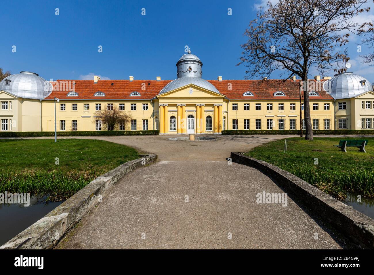 Europe, Poland, Lower Silesia, Milicz / Militsch - Milicz Palace Stock ...