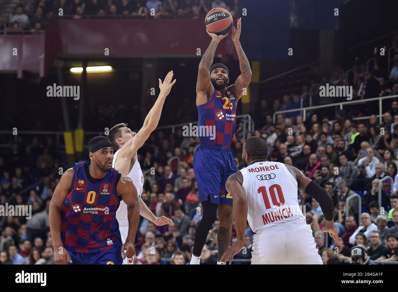 Barcelona, Spain. 06th Mar, 2020. BARCELONA, SPAIN - MARCH 06: Malcolm ...