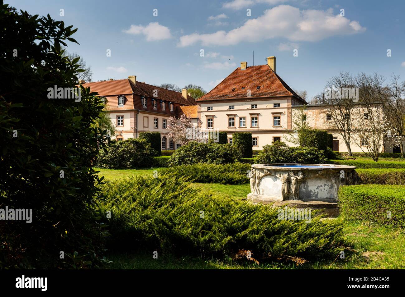Europe, Poland, Lower Silesia, Milicz / Militsch - Milicz Palace Stock ...