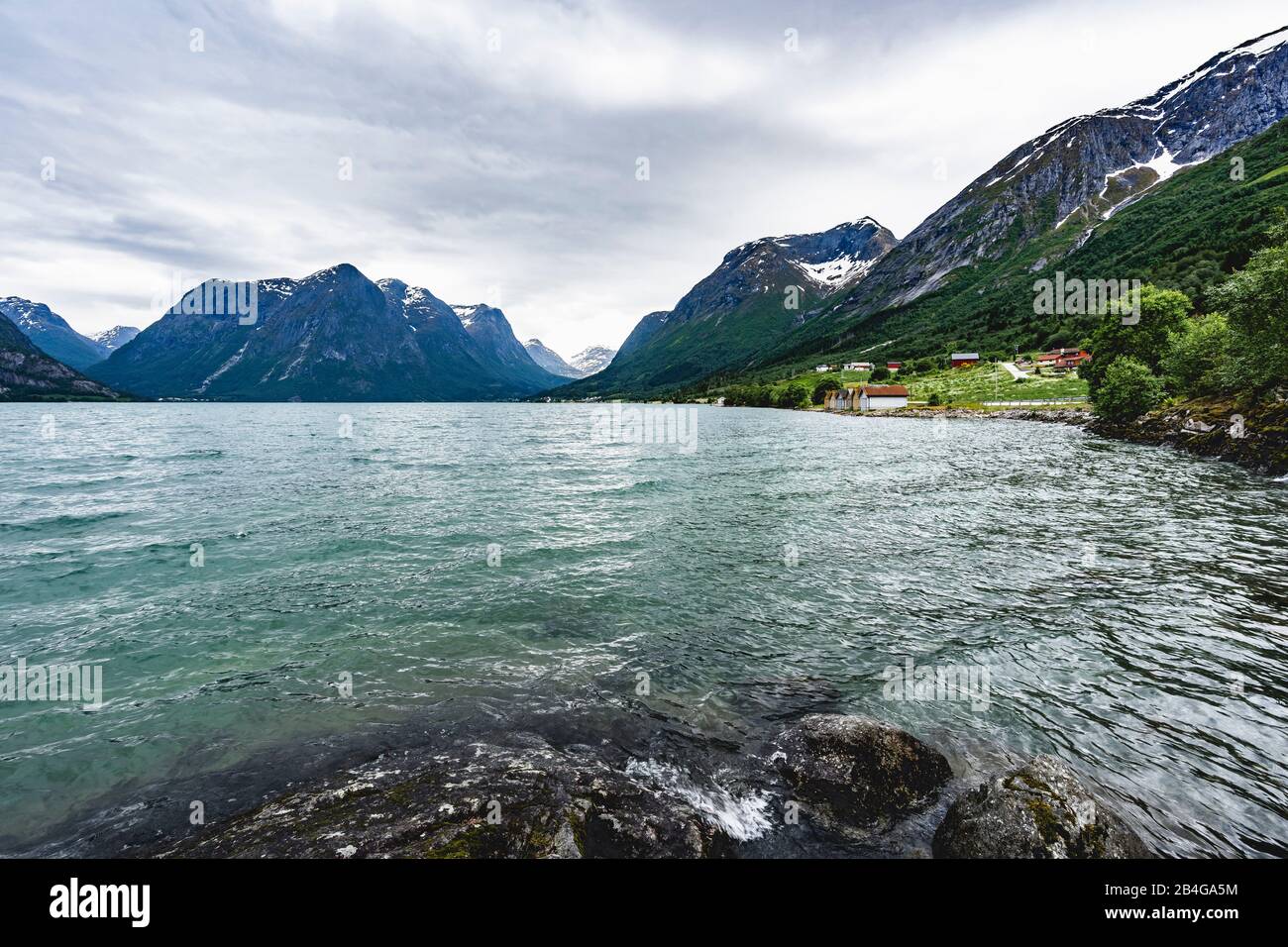 Stryn lake hi-res stock photography and images - Alamy