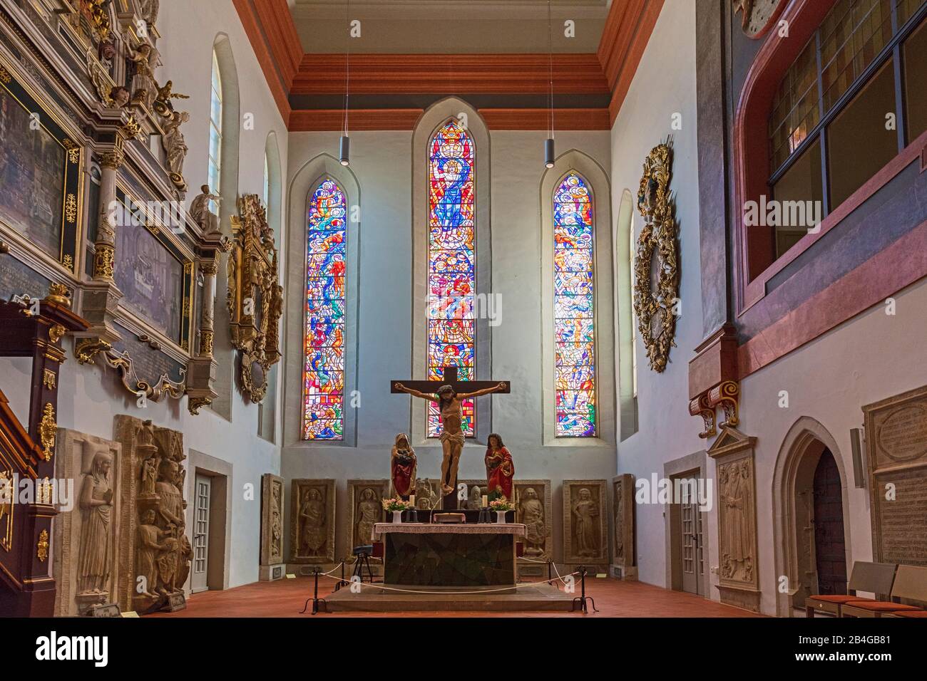 Baptism church johann sebastian bach hi-res stock photography and ...