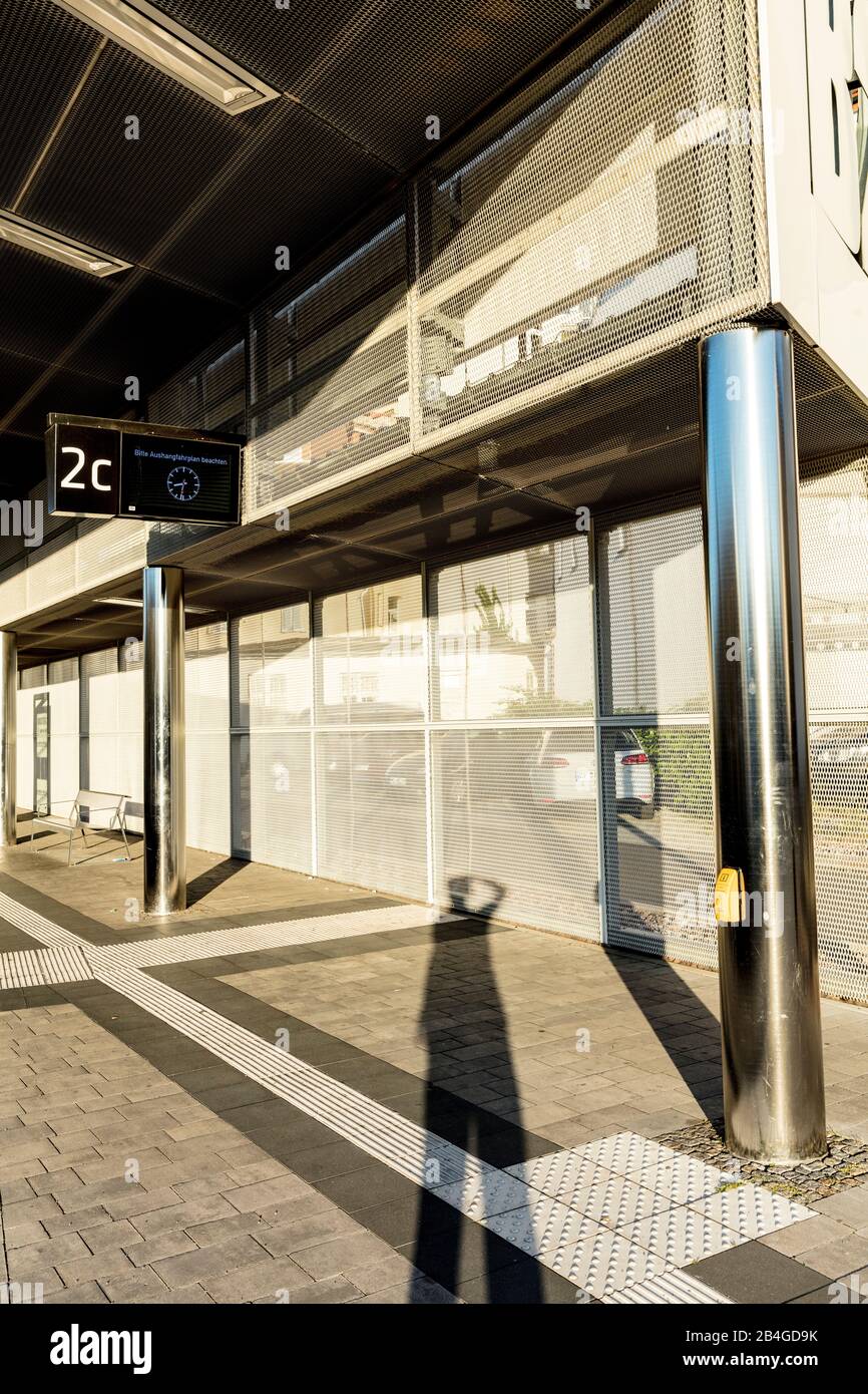 Central bus station, city view, modern, architecture, Eisenach ...