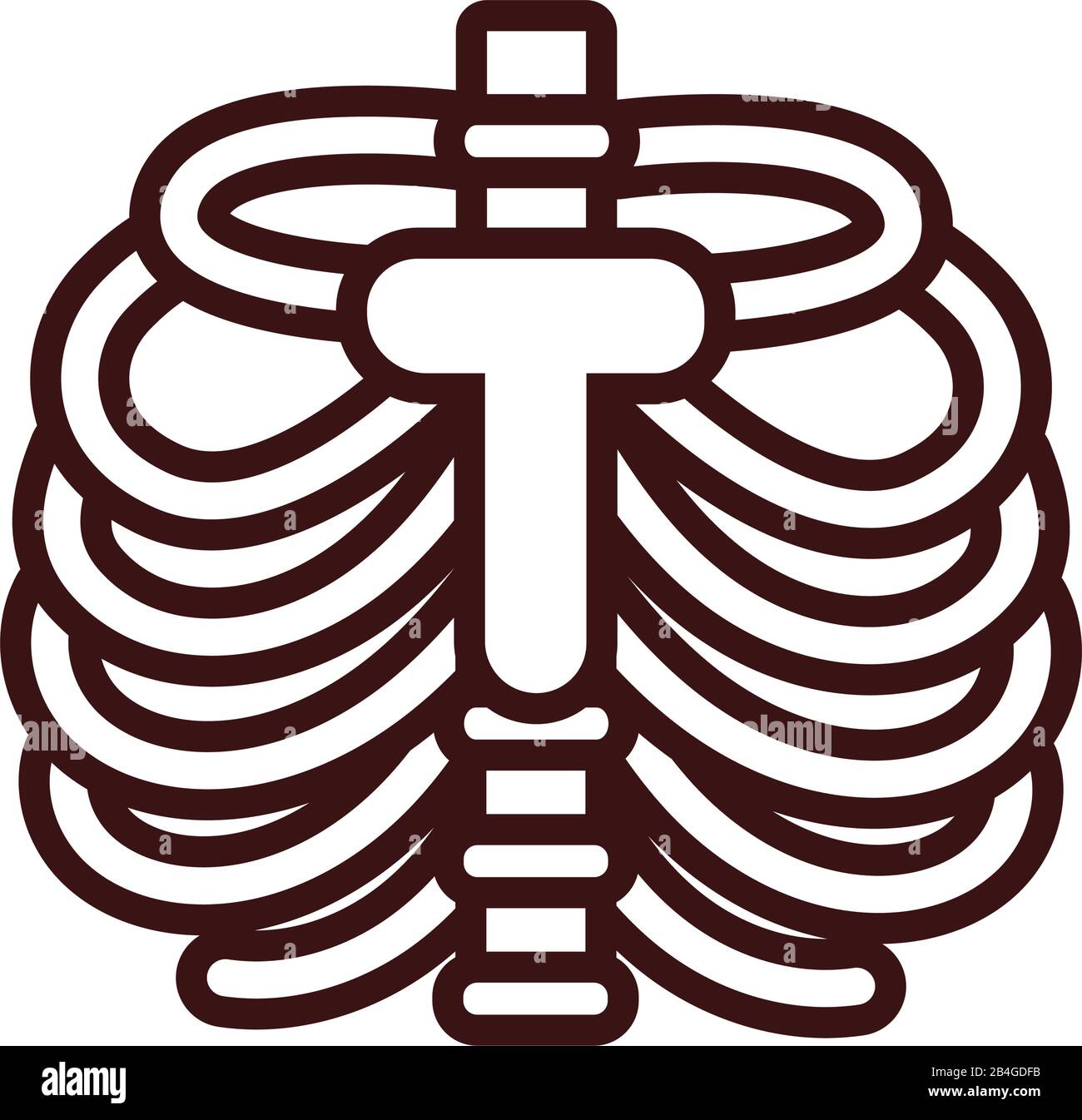Dorsal part Stock Vector Images - Alamy