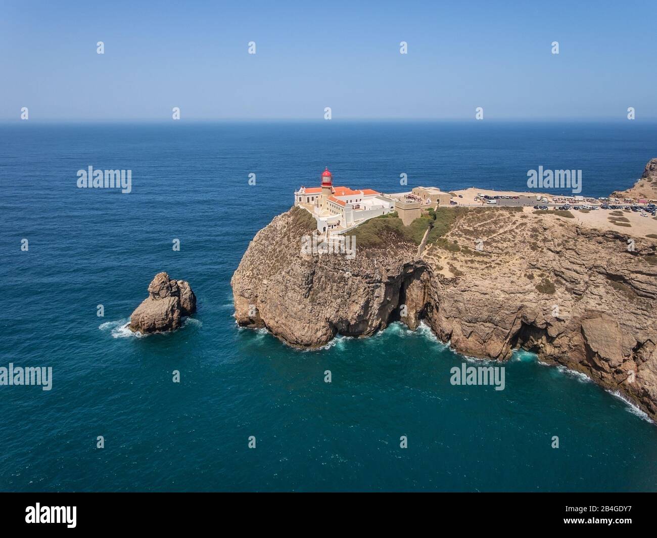 Aerial lighthouse cabo de são hi-res stock photography and images - Alamy