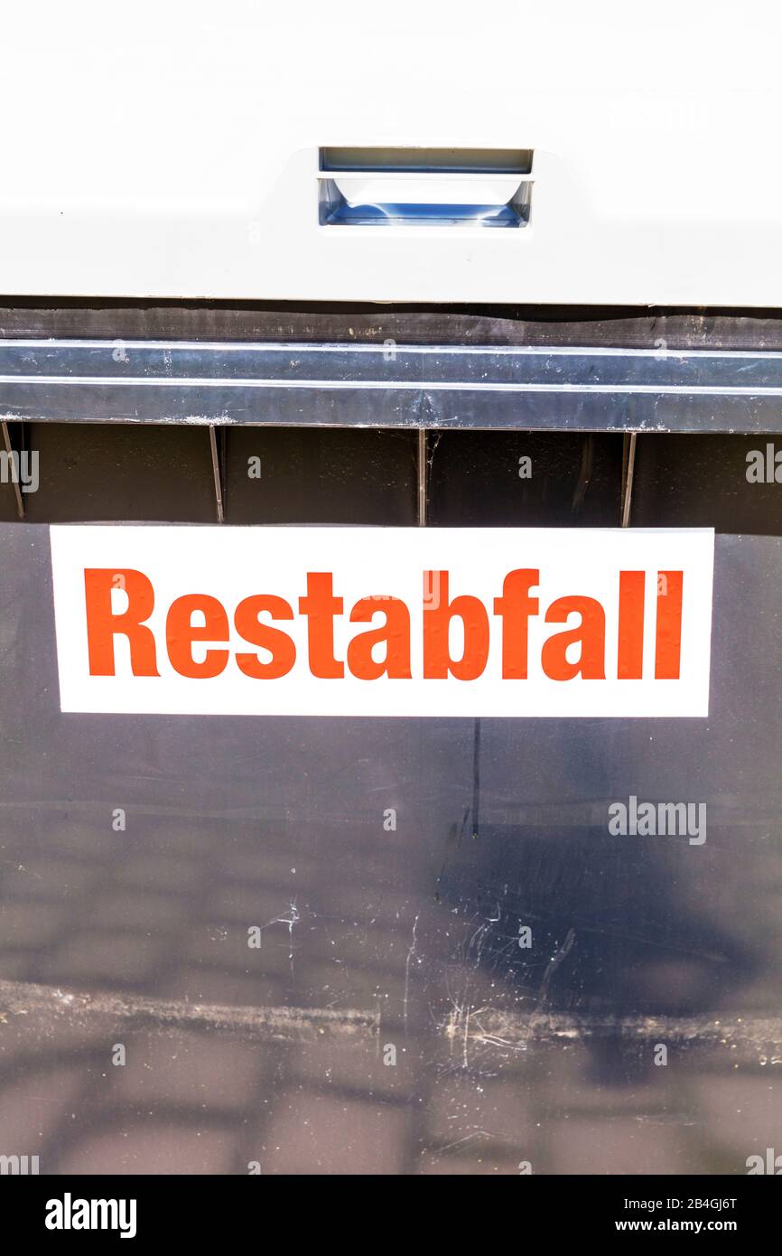 Residual waste container hi-res stock photography and images - Alamy