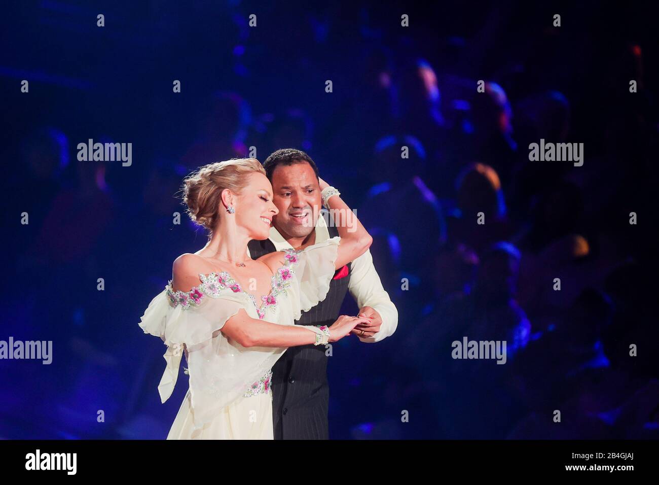 Cologne, Germany. 06th Mar, 2020. Ailton, former footballer, and Isabel ...