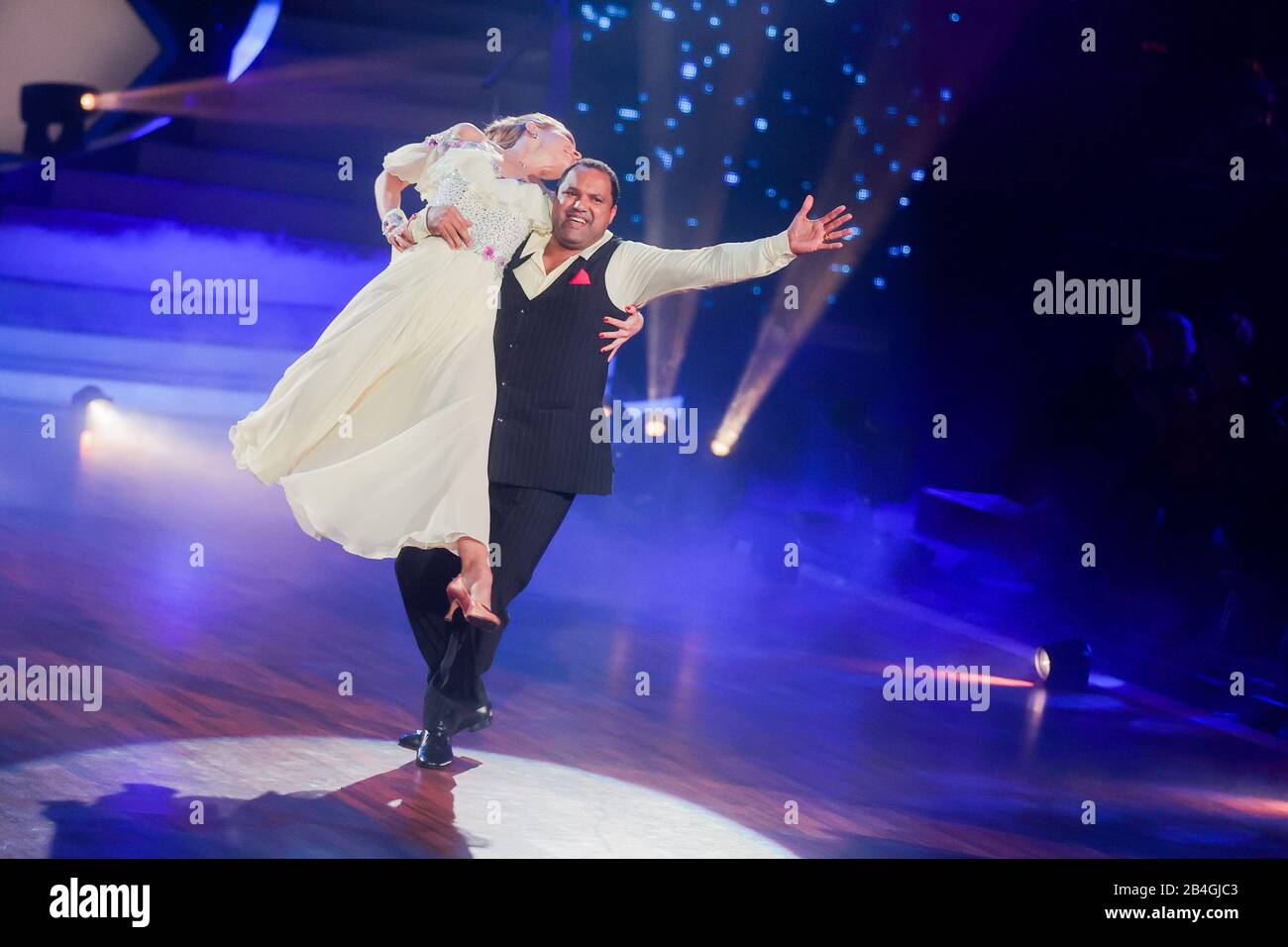 Cologne, Germany. 06th Mar, 2020. Ailton, former footballer, and Isabel ...