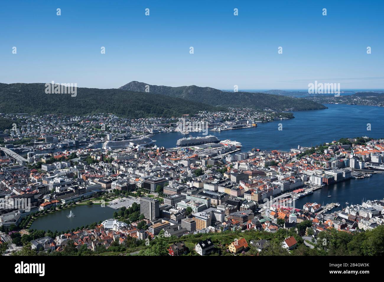 Bergen overview hi-res stock photography and images - Alamy