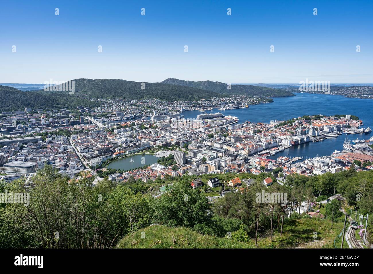 Bergen overview hi-res stock photography and images - Alamy