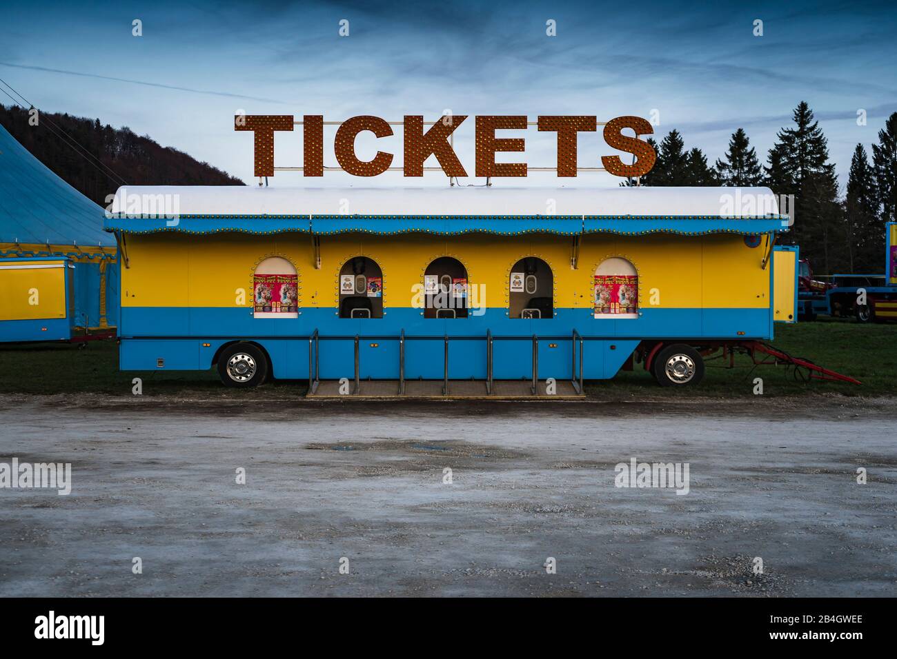 Circus Wagon High Resolution Stock Photography and Images - Alamy