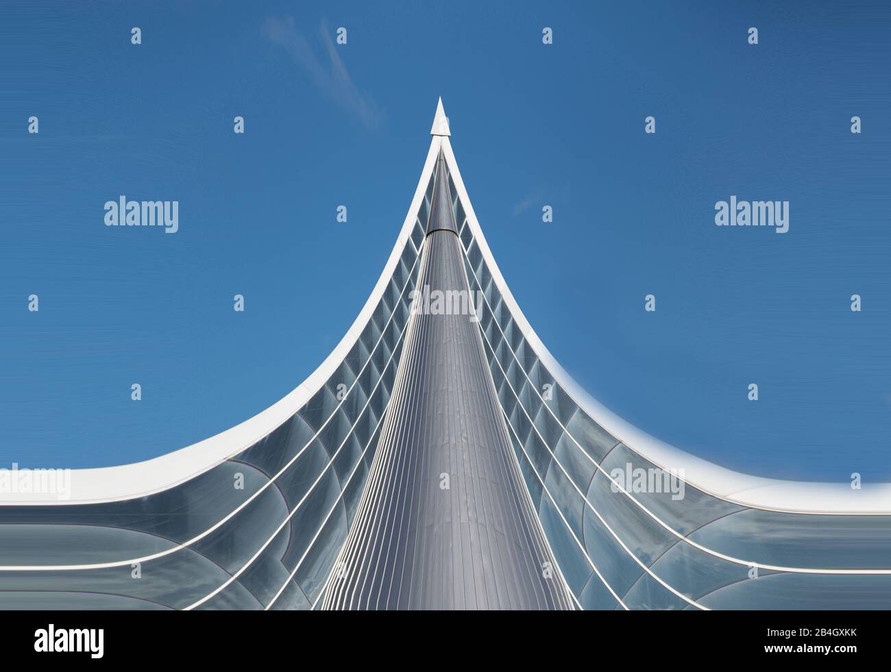 abstract pointed roof Stock Photo - Alamy