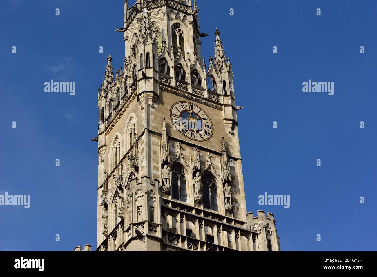 Gothic clock tower hi-res stock photography and images - Alamy