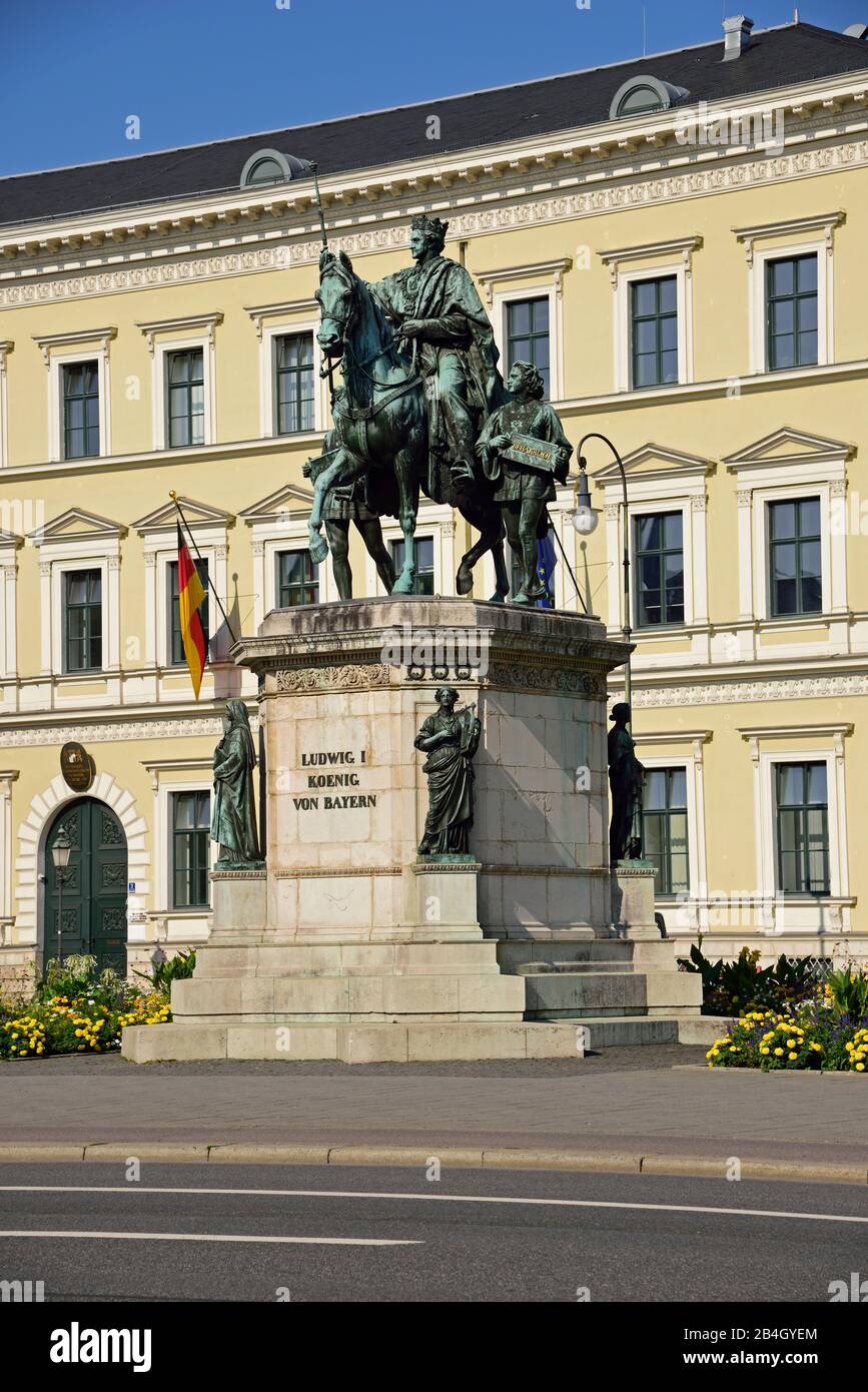 Statue of ludwig i hi-res stock photography and images - Alamy
