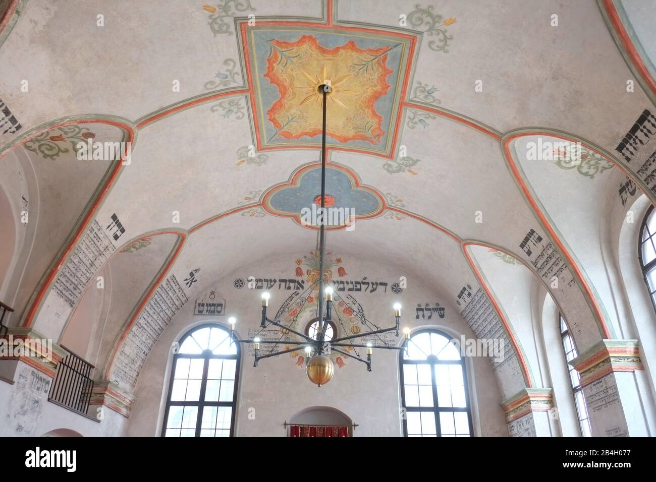 Rear Synagogue, which is also known as the New School in the Jewish ...