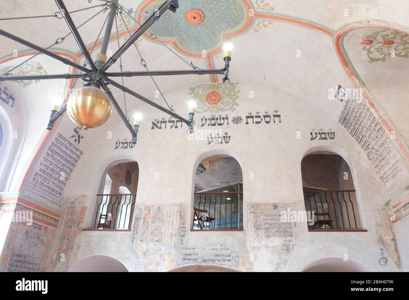 Rear Synagogue, which is also known as the New School in the Jewish ...