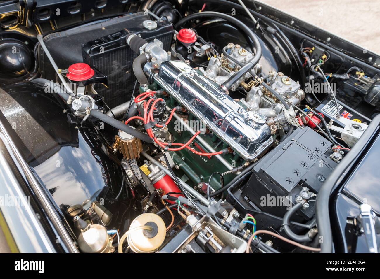Michelstadt, Hesse, Germany, Triumph TR 4A, Roadster, built in 1965 ...