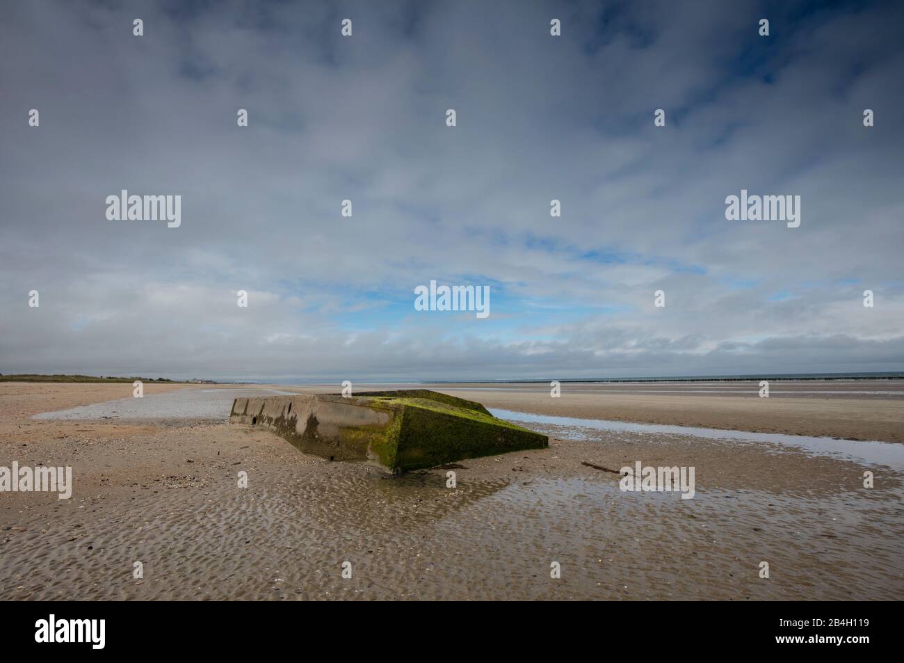 Normandy german bunker hi-res stock photography and images - Alamy