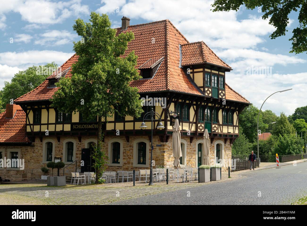 Restaurant Schlossmühle at Schloss Steinfurt, Steinfurt, Münsterland ...