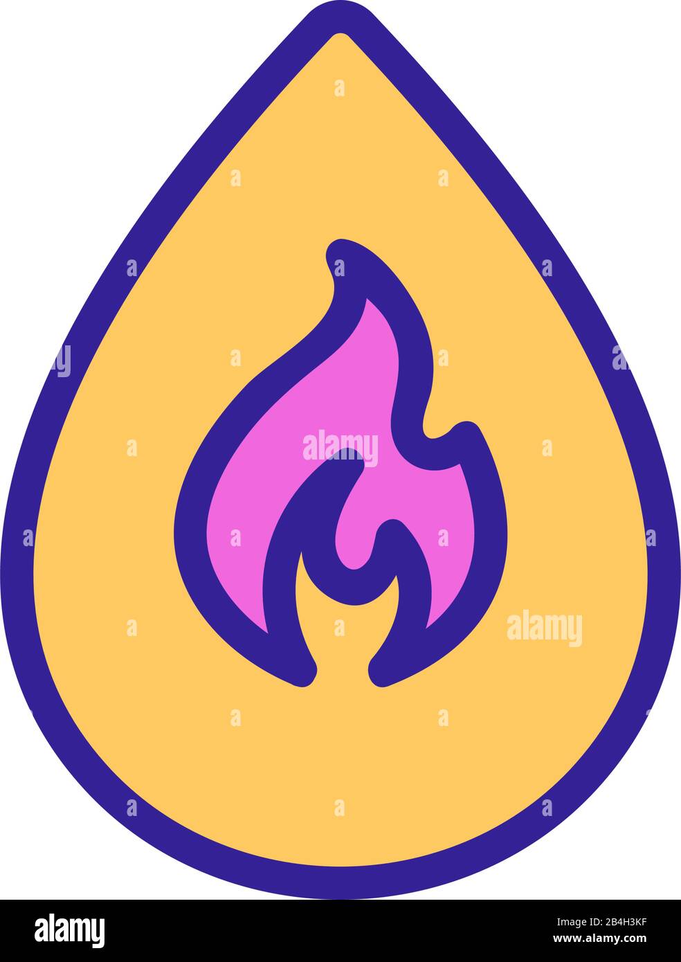 Spice icon vector. Isolated contour symbol illustration Stock Vector ...