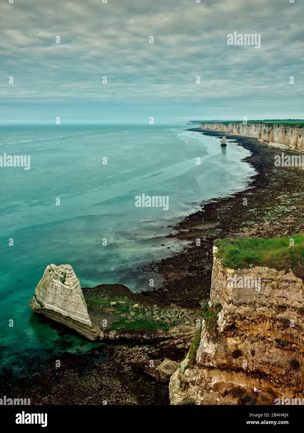 Etretat, Octeville-sur-Mer, Le Havre, Seine-Maritime, Normandy, France ...