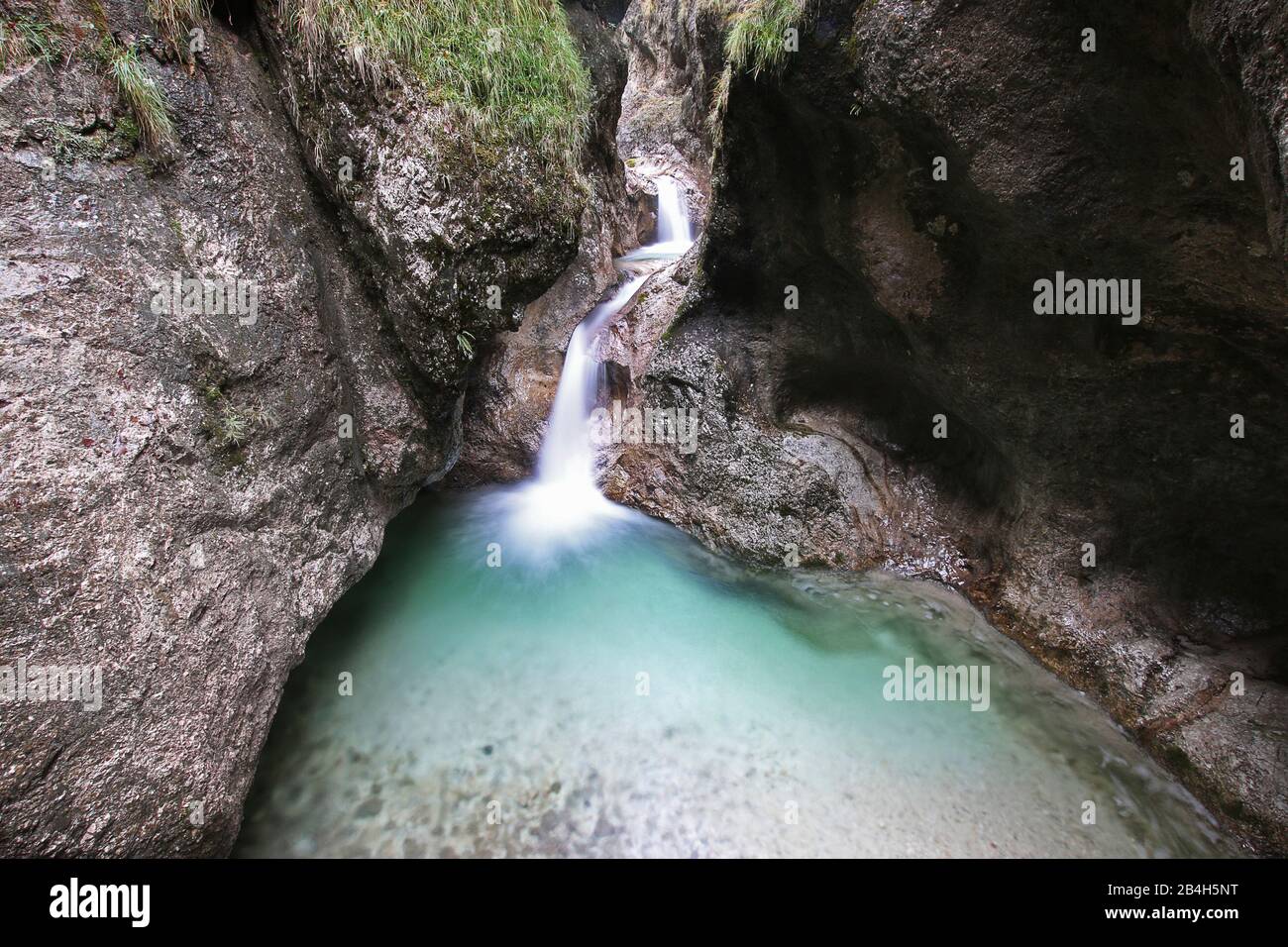 Almbachklamm at Marktschellenberg in Bavaria Stock Photo - Alamy