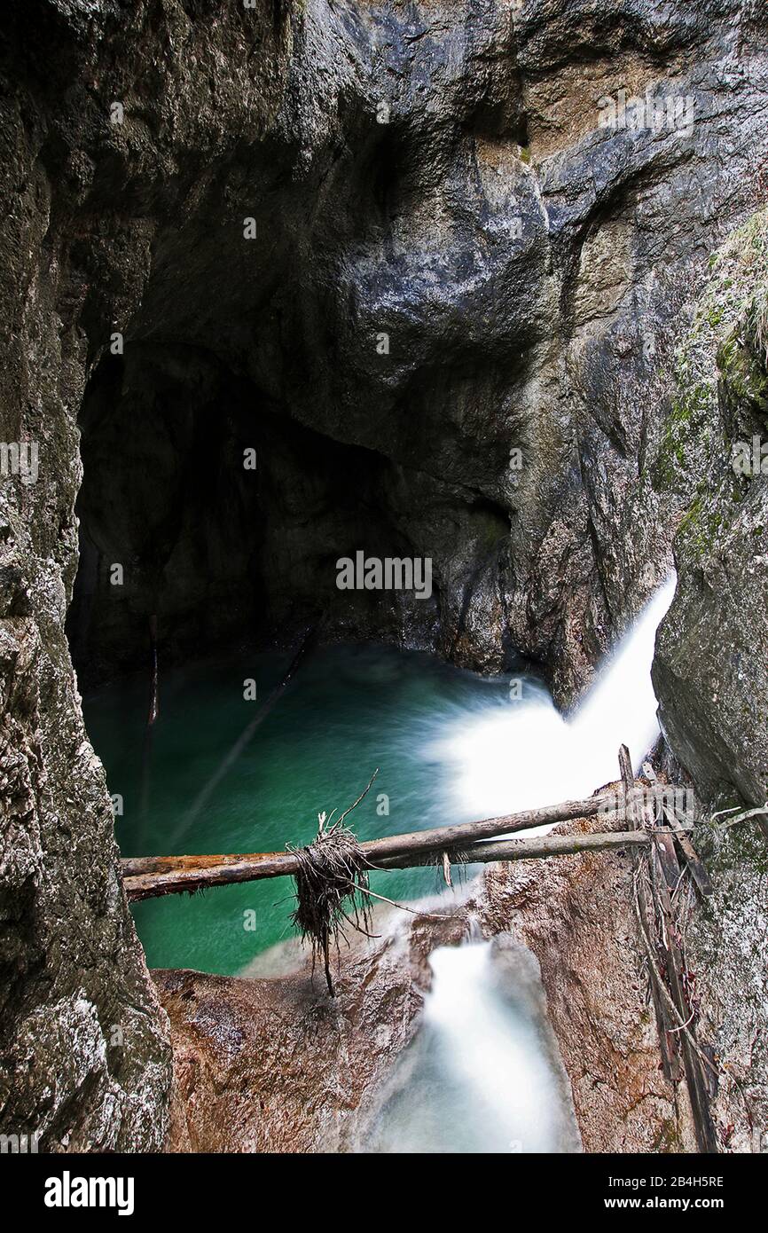 Almbachklamm at Marktschellenberg in Bavaria Stock Photo - Alamy