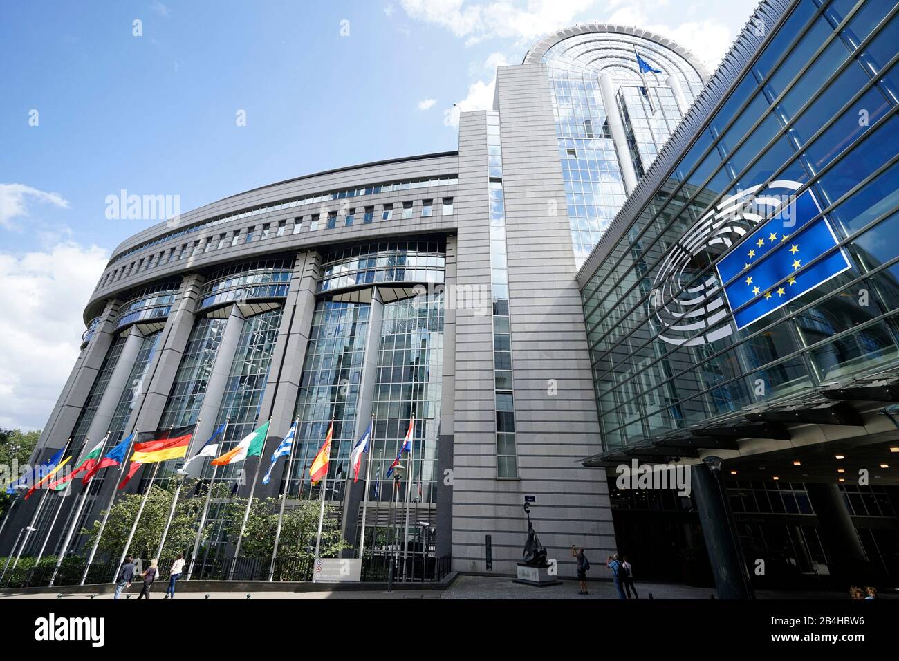 Countries flags brussels hi-res stock photography and images - Alamy