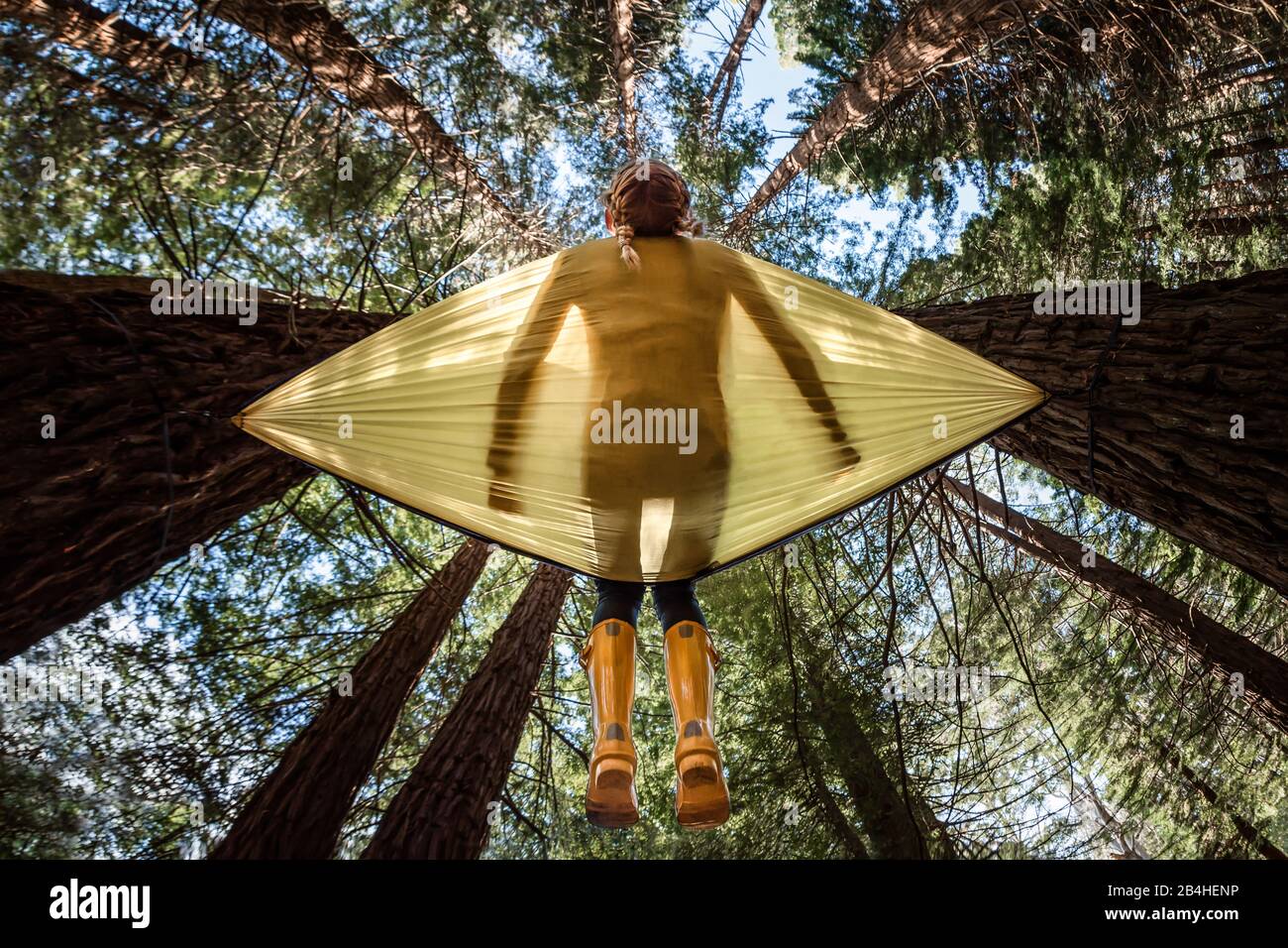 Girl from below hi-res stock photography and images - Alamy