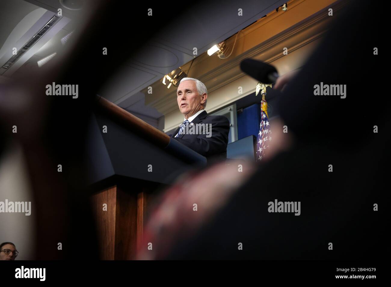 Washington, USA. 06th Mar, 2020. Vice President Mike Pence speaks ...