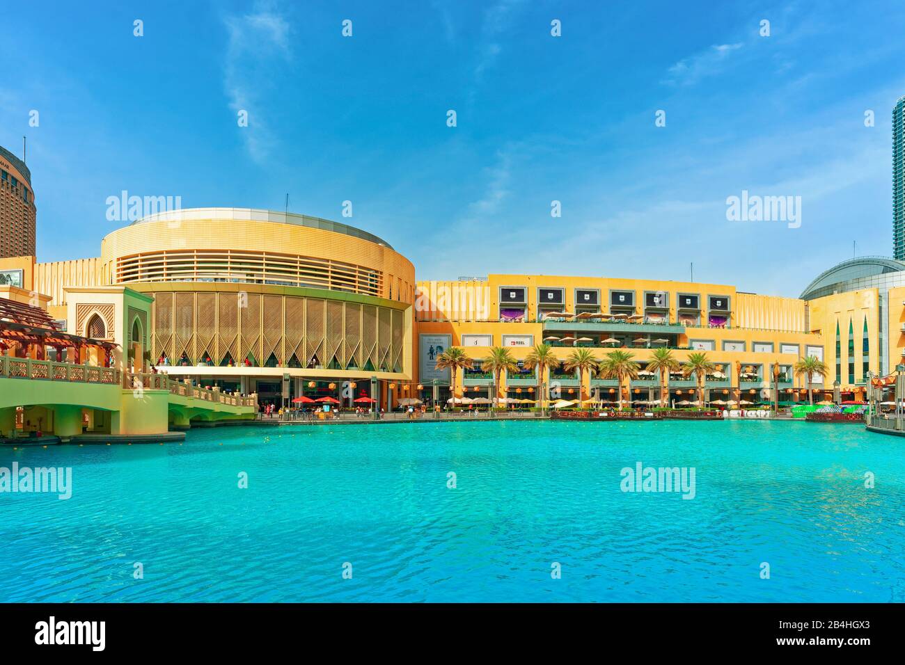 Dubai, UAE, Emaar Square, Dubai Stock Photo - Alamy