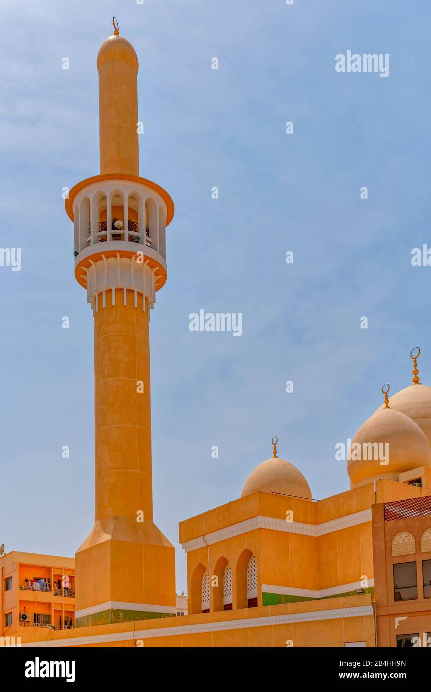 Dubai, UAE, Al Ghazal Mosque, Dubai Stock Photo - Alamy