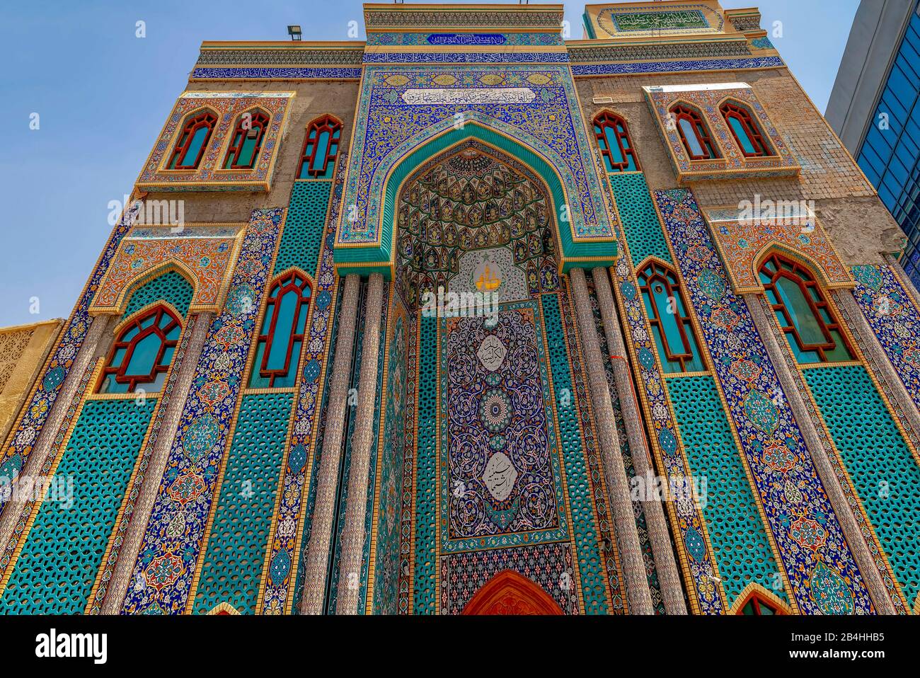 Dubai, UAE, Al Ghazal Mosque, Dubai Stock Photo - Alamy