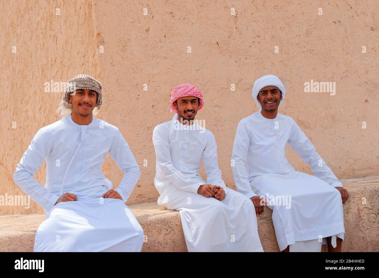 Oman, students, Khasab Stock Photo - Alamy