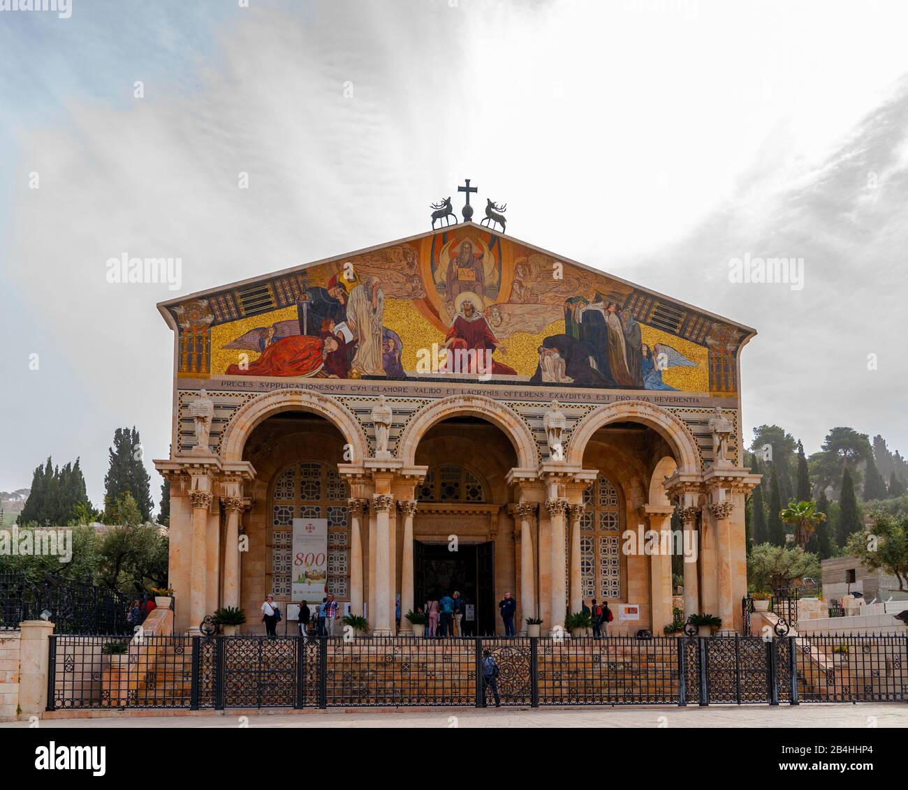 Israel, Basilica Gethsemane, Jerusalem Stock Photo - Alamy