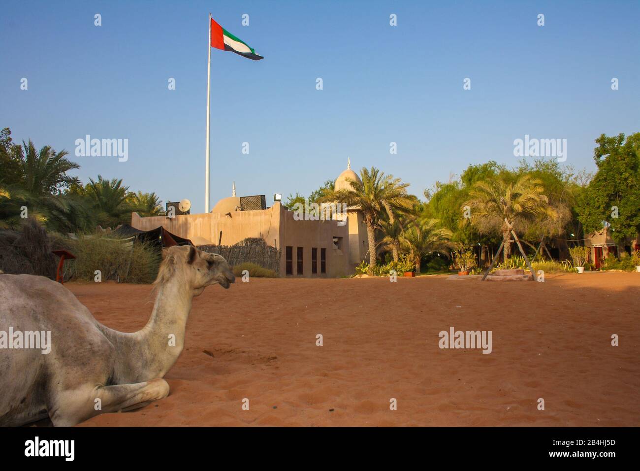 Heritage village in Abu Dhabi, UAE , its a village to experience the ...
