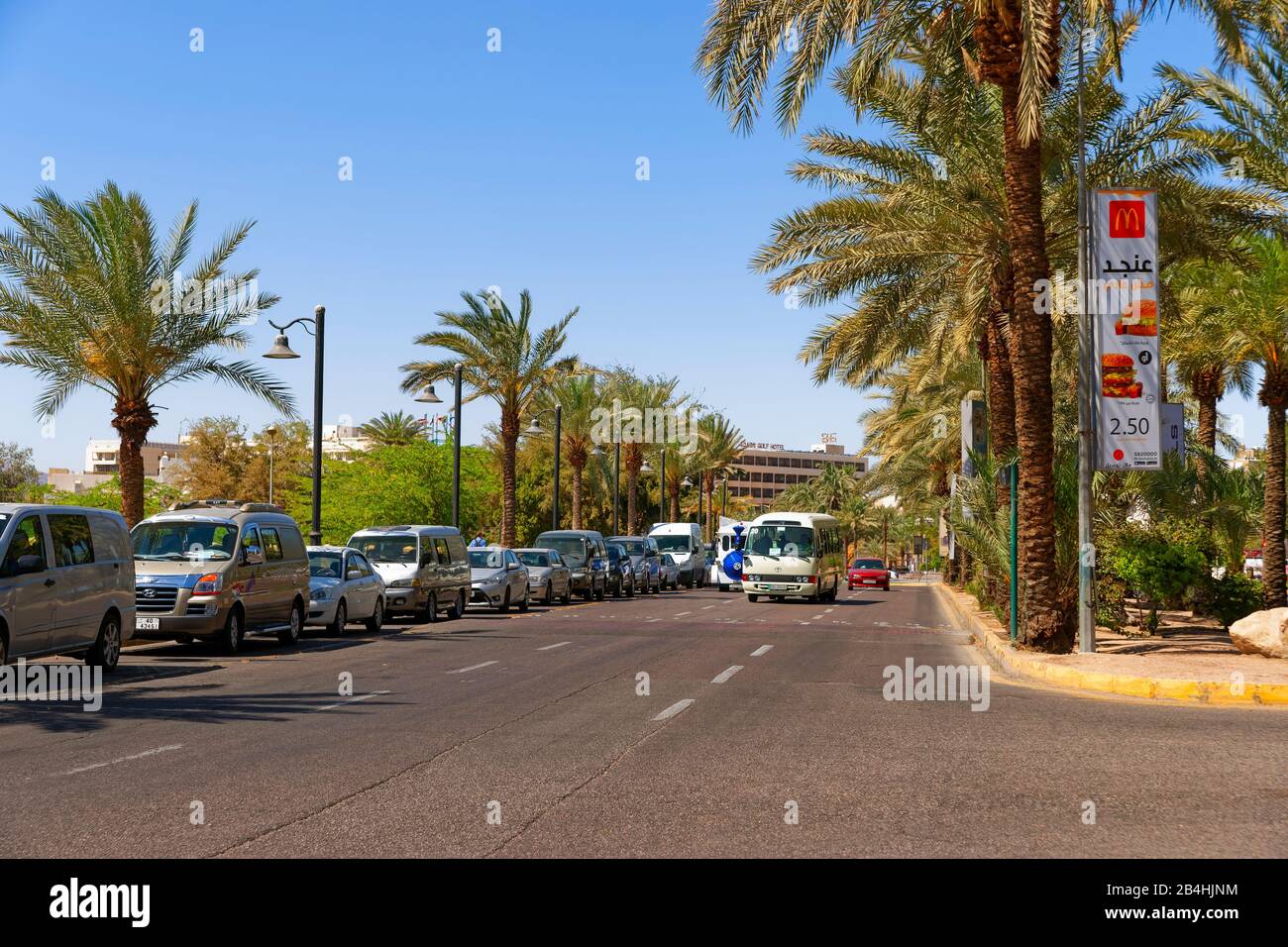 Jordan, center, Aqaba Stock Photo - Alamy
