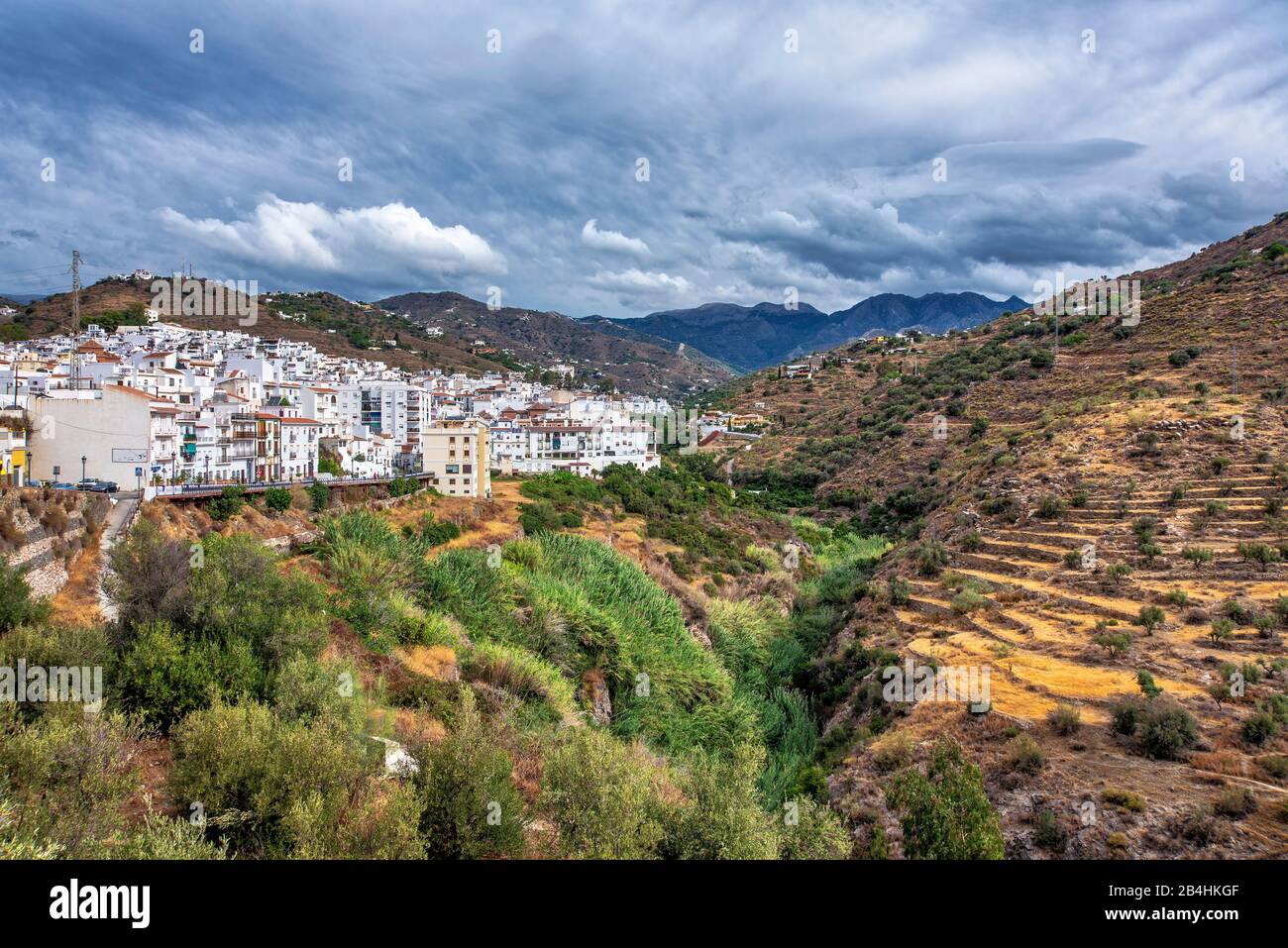 Torrox pueblo of a city in andalusia hi-res stock photography and ...