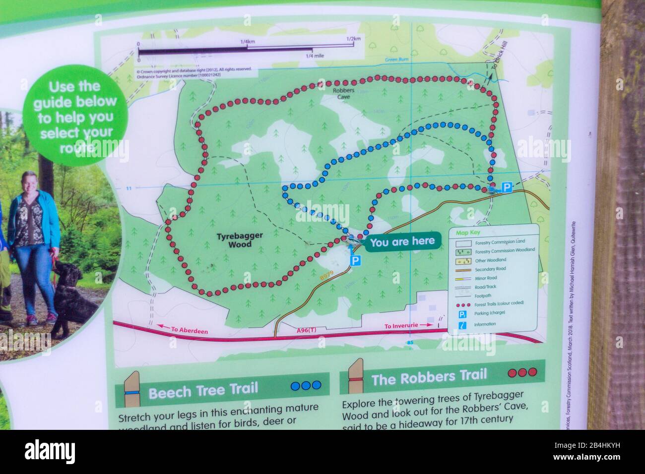 Map of aberdeenshire hi-res stock photography and images - Alamy