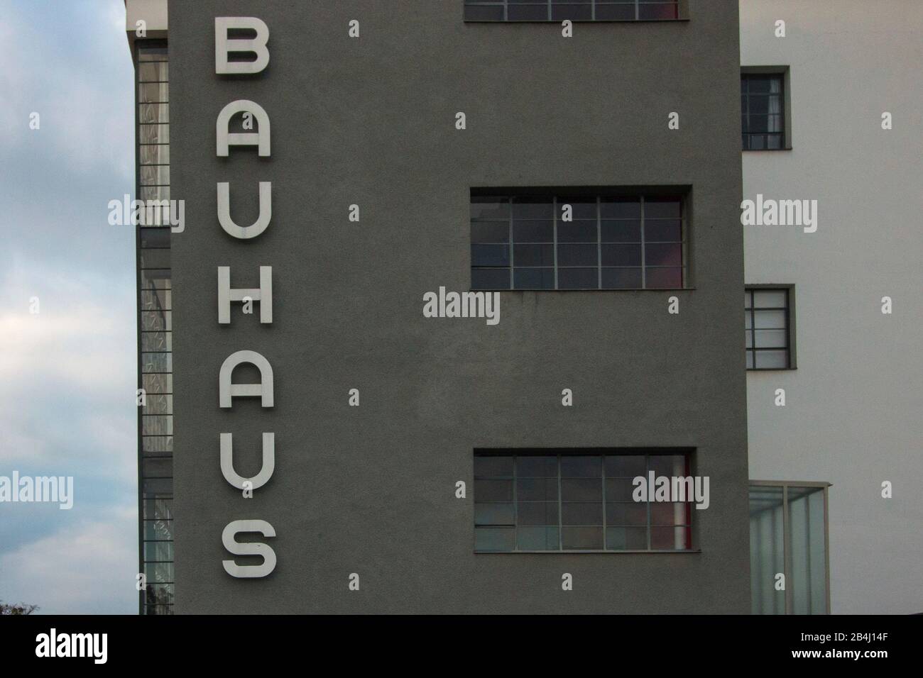 Bauhaus lettering hi-res stock photography and images - Alamy