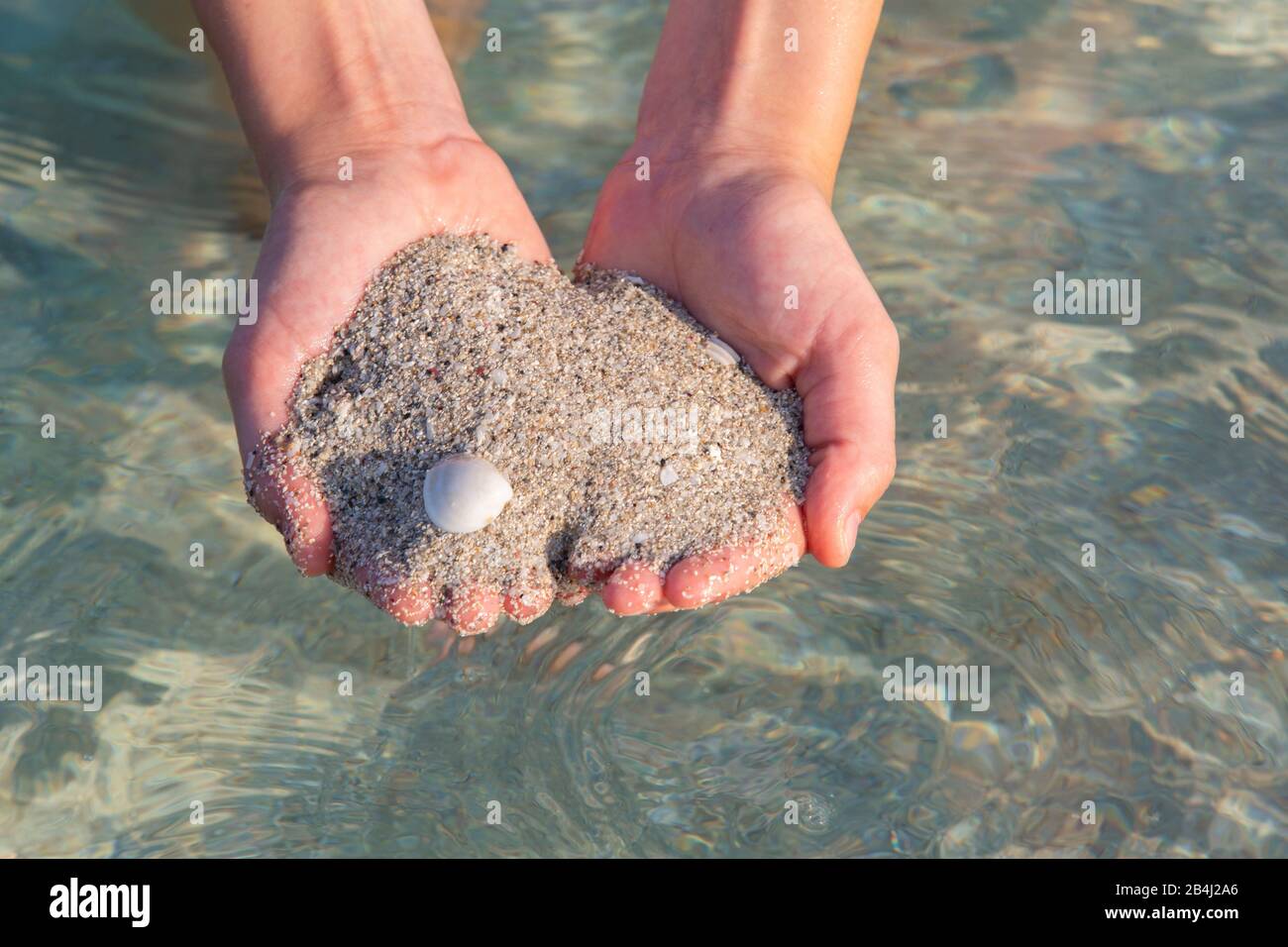 Seashell and water hi-res stock photography and images - Alamy