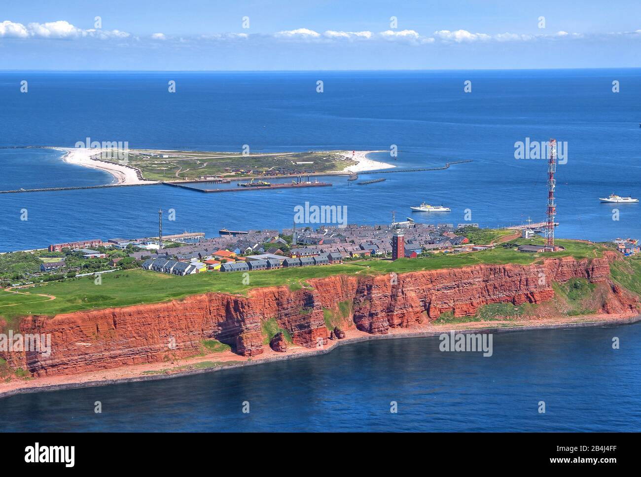 Aerial view north german sea hi-res stock photography and images - Alamy