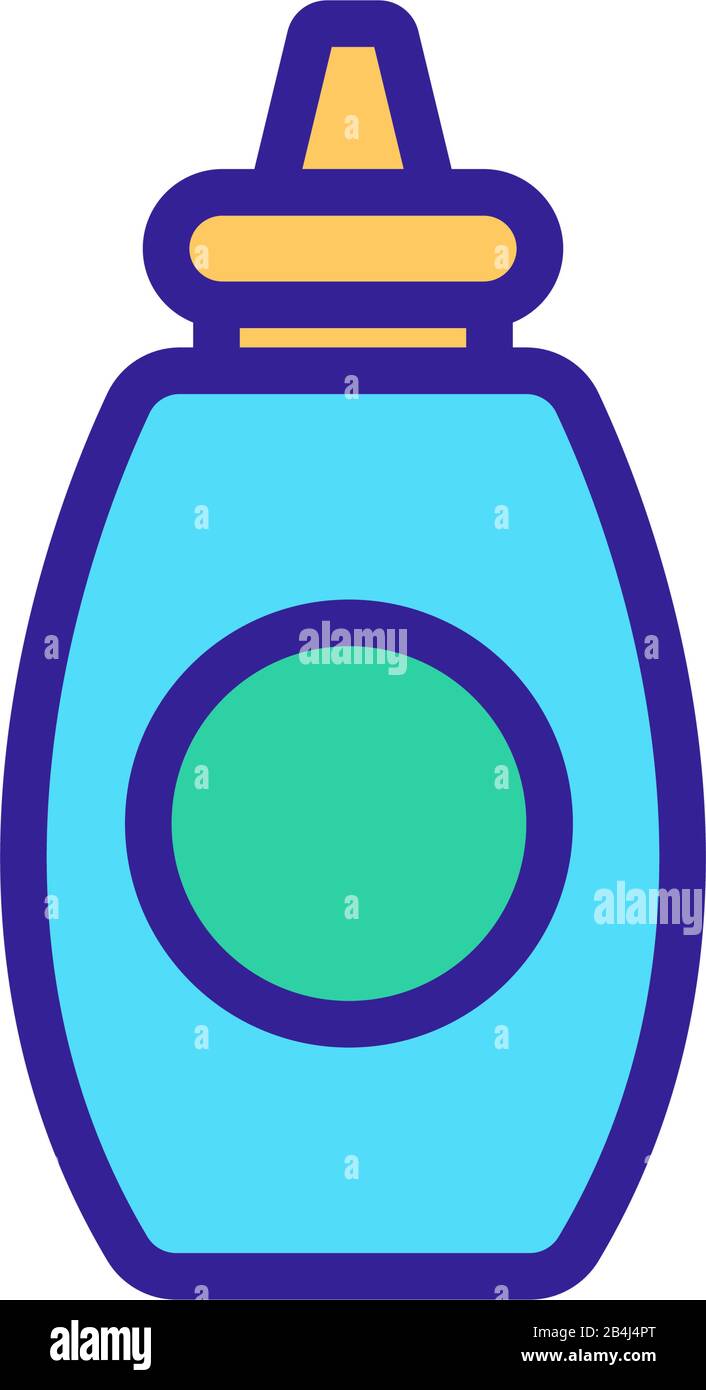 mustard icon vector. Isolated contour symbol illustration Stock Vector ...