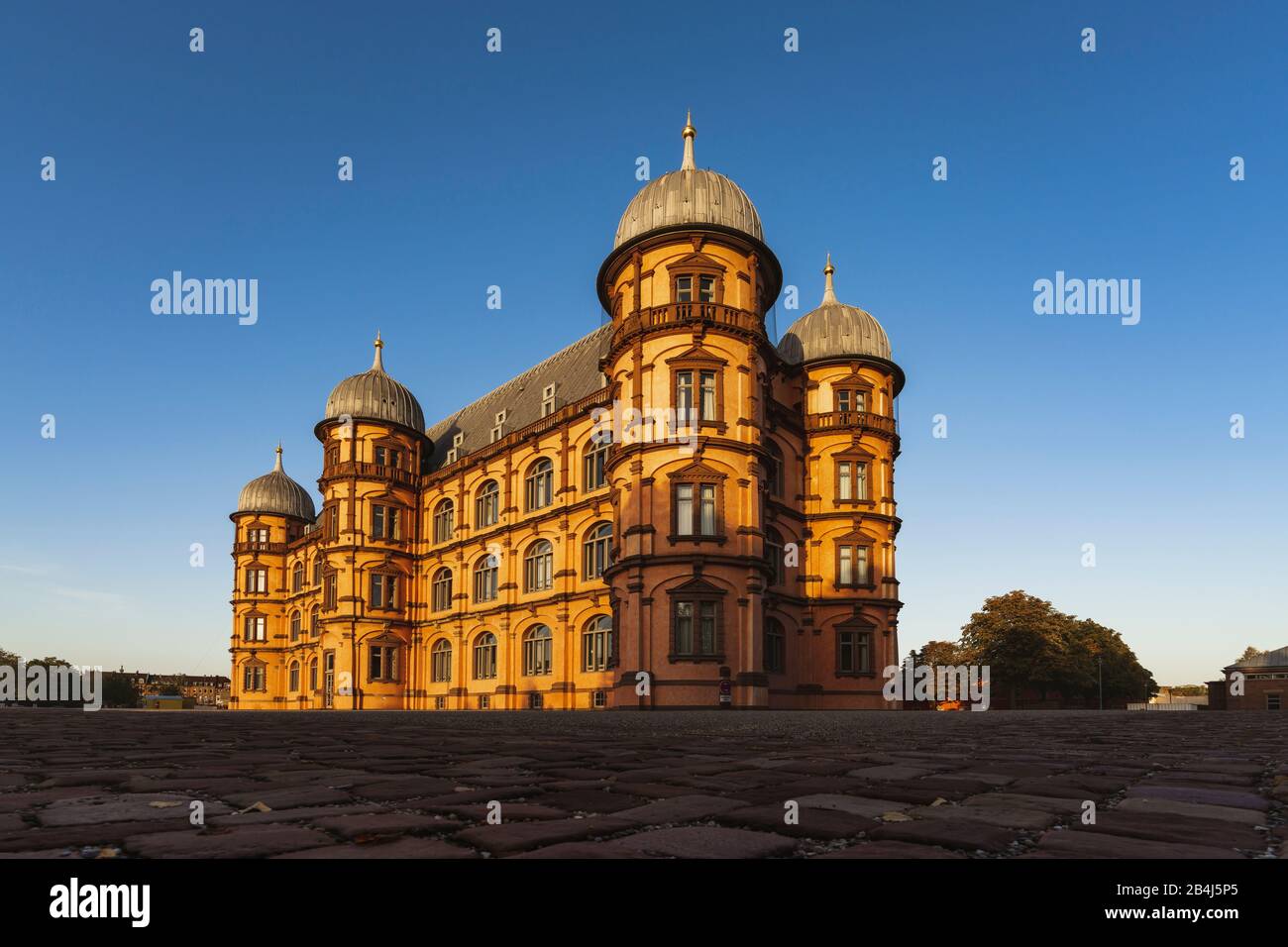 Schloss Gottesaue, Renaissance Castle, Karlsruhe, Germany, Europe Stock ...