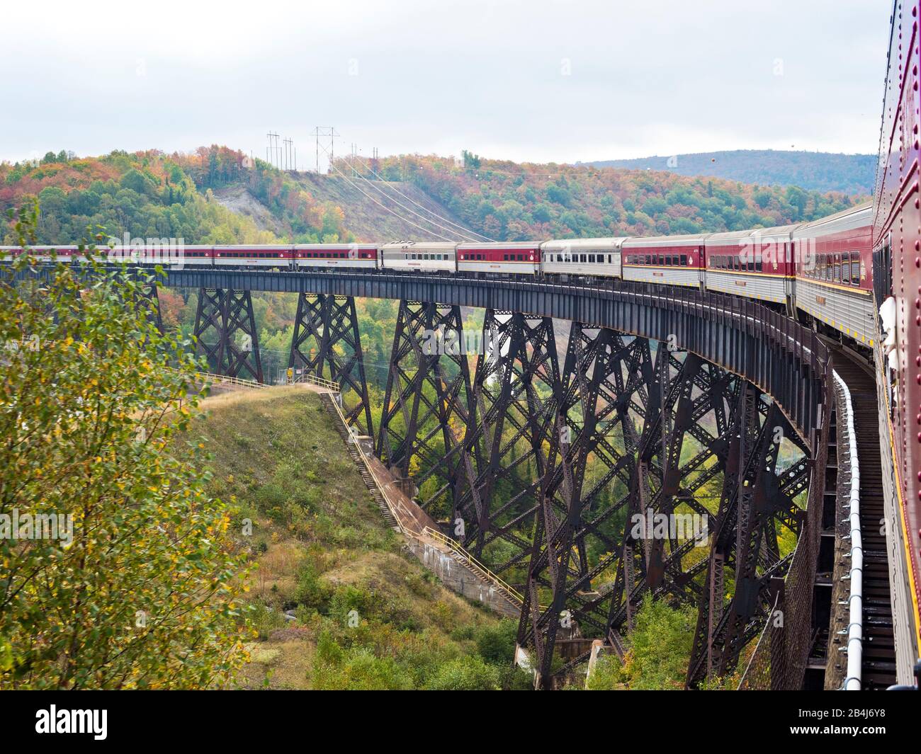 Agawa canyon train hi-res stock photography and images - Alamy
