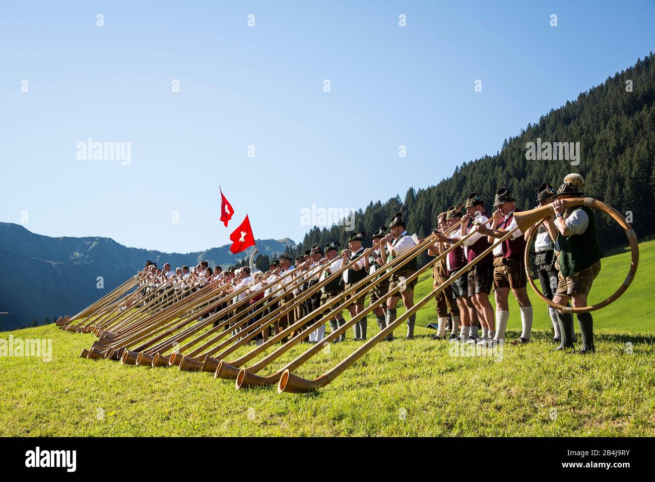 Alphorn hi-res stock photography and images - Alamy
