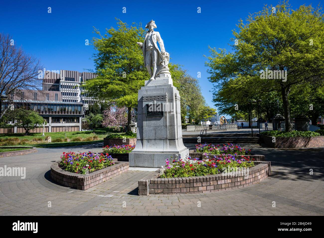 Statue christchurch cathedral hi-res stock photography and images - Alamy