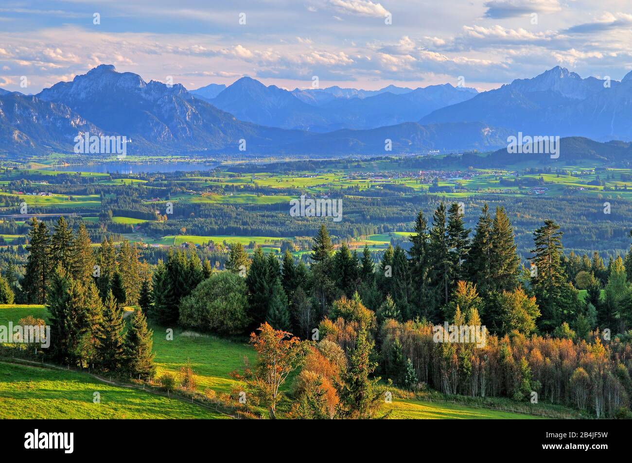 Forggensee and allgau alps hi-res stock photography and images - Alamy