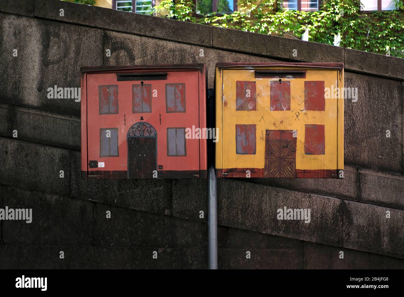 Stockholm mailboxes hi-res stock photography and images - Alamy