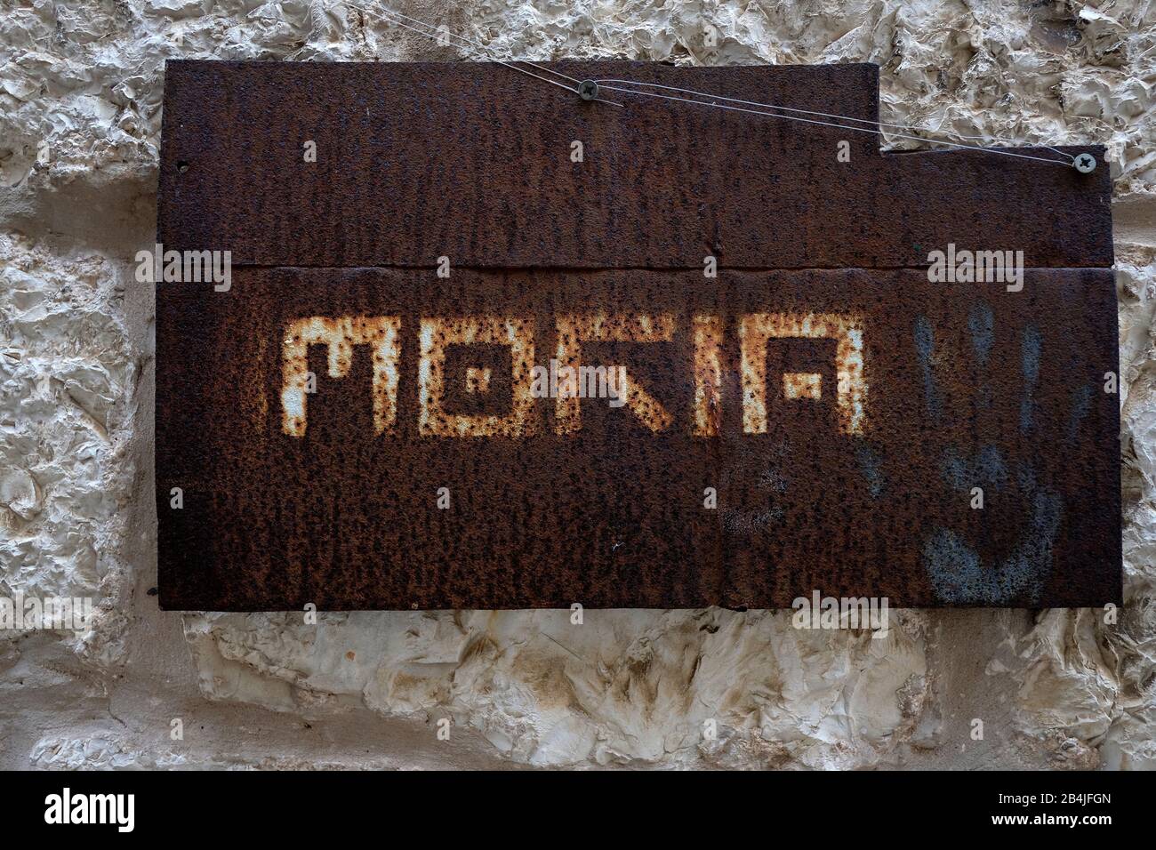 Mediterranean sign hi-res stock photography and images - Alamy