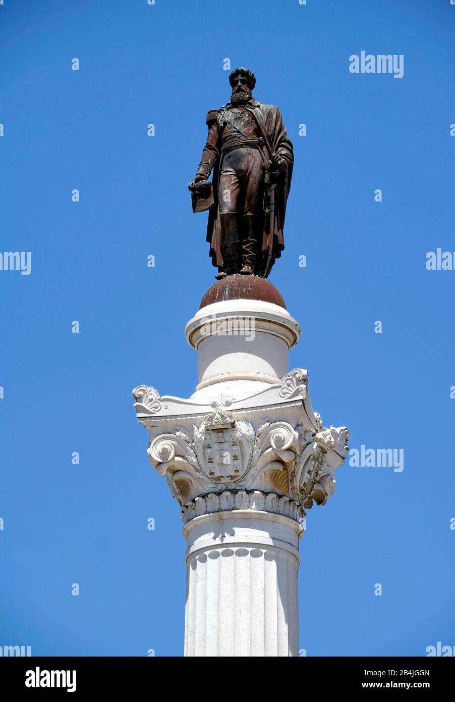 Dom pedro iv statue hi-res stock photography and images - Alamy